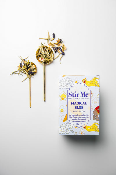 Stir Me Magical Blue - 50g – STIR ME TEA - KENYA